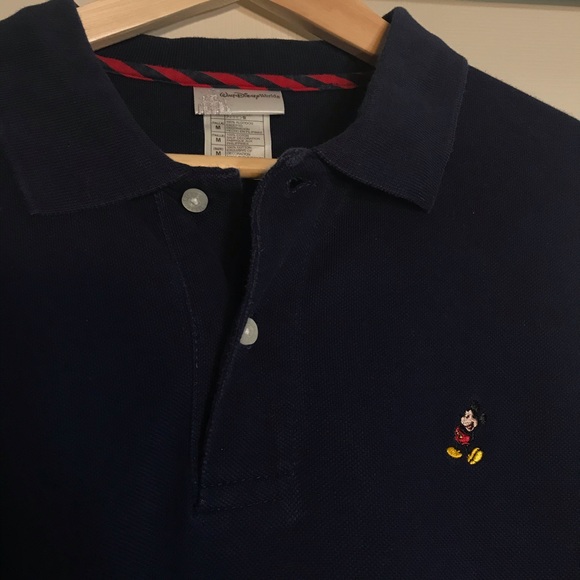 Disney | Shirts | Walt Disney World Mens Mickey Mouse Polo Sz Med ...